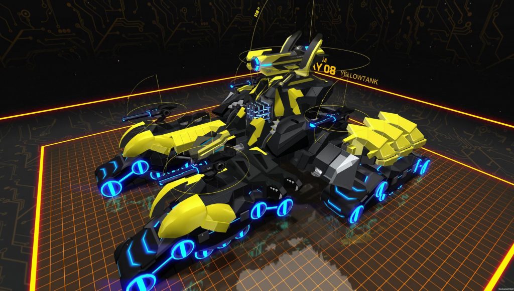Robocraft Infinity. Build it, then use it - X35 Earthwalker