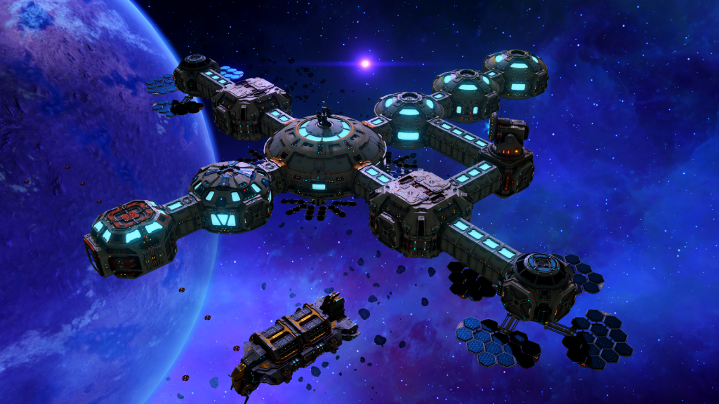 Base One. Space station simulation - X35 Earthwalker