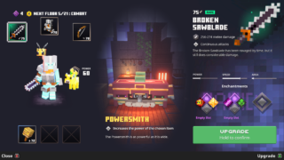 Minecraft Dungeons. The Tower experience - X35 Earthwalker